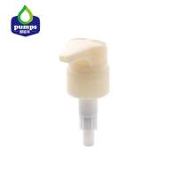 China Not Spill 28mm 33mm Shampoo Bottle Dispenser Pump with Ribbed Closure for sale