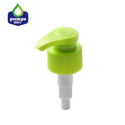 China 2.0g 2.3g Green Plastic Lotion Pumps Smooth Closure Custom Logo for sale