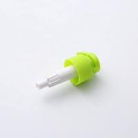 China 2.0g 2.3g Green Plastic Lotion Pumps Smooth Closure Custom Logo for sale