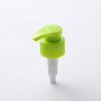 China 2.0g 2.3g Green Plastic Lotion Pumps Smooth Closure Custom Logo for sale