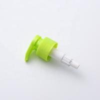 China 2.0g 2.3g Green Plastic Lotion Pumps Smooth Closure Custom Logo for sale