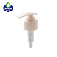 China 24mm 28mm Plastic Lotion Pumps White Personal Care Soft Disinfectant for sale