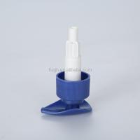 China Up Down Lock Plastic Lotion Pumps 1.2cc 33/410 Blue Non Spill for sale