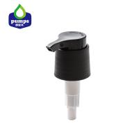 China Screwed Hand Shampoo Bottle Foaming Pump 4.0g Soap Dispenser Pump Black for sale