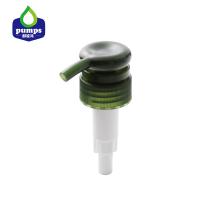 China Plastic Shampoo Lotion Pump Head Screw Cover Non Spill White Soap Pump for sale