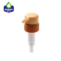 China 2CC Soap Lotion Dispenser Pump Head Ribbed Cover For Plastic Bottles for sale