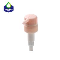 China 2CC Soap Lotion Dispenser Pump Head Ribbed Cover For Plastic Bottles for sale