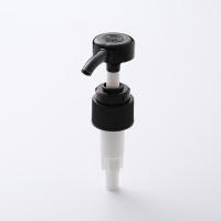 China 28mm 4CC Screw Black Plastic Soap Pump for Shampoo Shower Gel for sale