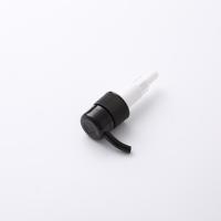 China 28mm 4CC Screw Black Plastic Soap Pump for Shampoo Shower Gel for sale