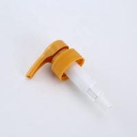 China Non Spill Lotion Dispenser Pump 2cc Plastic Ribbed With Smooth Closure for sale