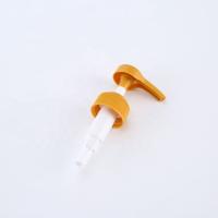 China Non Spill Lotion Dispenser Pump 2cc Plastic Ribbed With Smooth Closure for sale