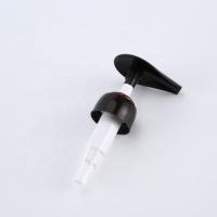 China 28 410 Black Lotion Dispenser Pump plastic Non spill OEM For 500ml Bottle for sale