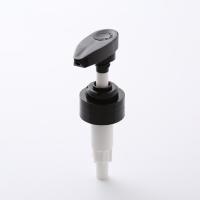 China 33mm Ribble Cover Plastic Facial Cleanser Pump 1.4ml/t For PET Bottle for sale