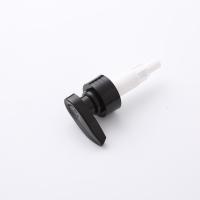 China 33mm Ribble Cover Plastic Facial Cleanser Pump 1.4ml/t For PET Bottle for sale