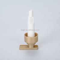 China Hair Shampoo Liquid Soap Dispenser Pump Head 30/400 0.40ml/T Ribbed Screw Cover for sale