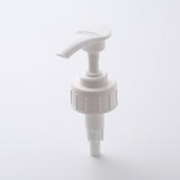 China PP Lotion Dispenser Pump 38-400 38-415 Soap Bottle Replacement Pump Ribbed Closure for sale