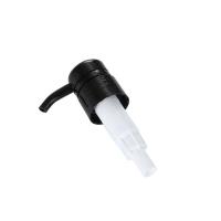 China 4CC 1 Gallon Shampoo Pump 0.14ml/T Black Screw Lock Plastic Soap Dispenser Pump Tops for sale