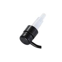 China 4CC 1 Gallon Shampoo Pump 0.14ml/T Black Screw Lock Plastic Soap Dispenser Pump Tops for sale