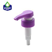China Ribbed Lotion Dispenser Pump Head 28 415 Non Spill Color Custom for sale