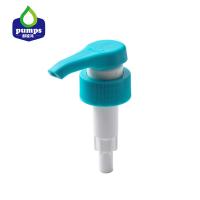 China Ribbed Lotion Dispenser Pump Head 28 415 Non Spill Color Custom for sale