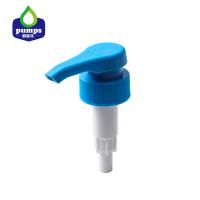 China Ribbed Lotion Dispenser Pump Head 28 415 Non Spill Color Custom for sale