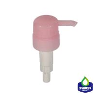 China Plastic Screw Pink Soap Foam Dispenser Pump head 33/410 Non spill for sale