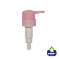 China Plastic Screw Pink Soap Foam Dispenser Pump head 33/410 Non spill for sale