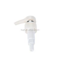 China 4.0CC Liquid Soap Dispenser Pump Ribbed 24mm white lotion pump For Bottle for sale