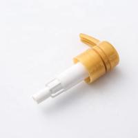 China PP Plastic Cosmetic Lotion Pump 28-410 24/410 Ribbed Closure Custom Logo for sale