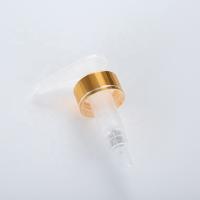 China Aluminium Gold Lotion Pump 24-410 28-410 33-410 Screw Cover Antibacterial Soap Pump for sale