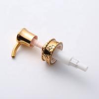China ODM UV Aluminum Rose Gold Soap Pump , 33/410 Lotion Transfer Pump for sale