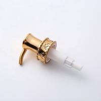 China ODM UV Aluminum Rose Gold Soap Pump , 33/410 Lotion Transfer Pump for sale