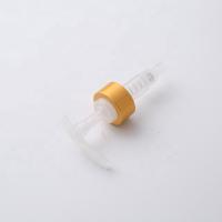 China 33/410 Aluminum Gold Lotion Pump Metal Matte Shower Soap Shampoo Pump for sale