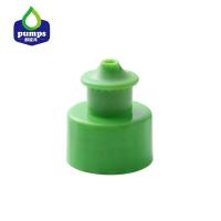China 28/410 Push Pull Plastic Screw Cap Not Spill For Dishwashing Liquid for sale