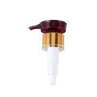 China OEM Brushed Gold Airless Cosmetic Soap Lotion Pump 24/415 for sale