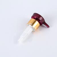 China OEM Brushed Gold Airless Cosmetic Soap Lotion Pump 24/415 for sale