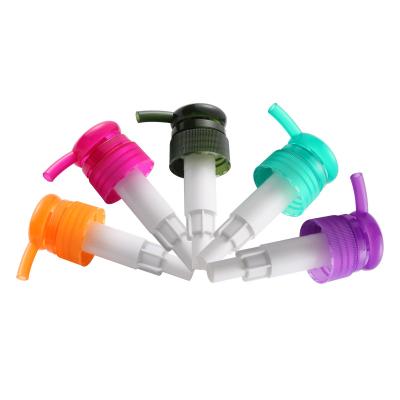 China White Plastic 38mm Screw Lotion Bottle Soap Dispenser Pump for sale