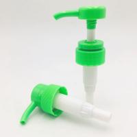China Custom Switch Green Plastic Lotion Pump 28/410 for sale