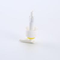 China 28 410 Plastic Bottle Pump Soap Dispenser UV Coating Aluminum Matt Gold Collar Lotion Pump for sale