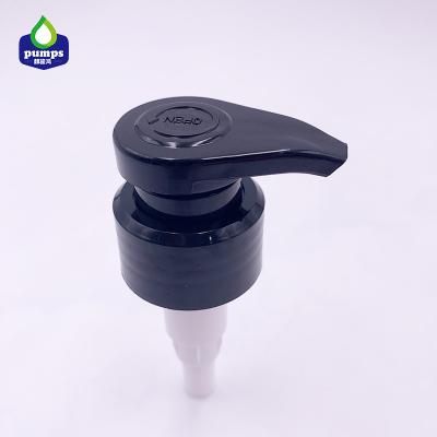 China 28/410 Dispenser Ribbed Plastic Lotion Pumps For Facial Cream ISO 15378 for sale