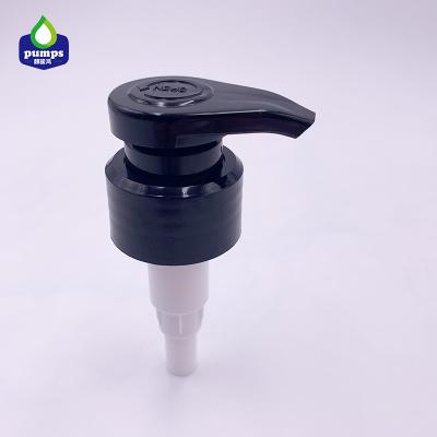 China Matte Black Frosted Plastic Lotion Pumps For Cosmetic Products for sale
