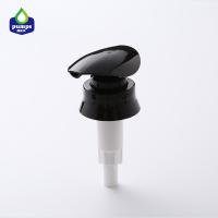 China 500ml Bottles Black Lotion Pumps Hot Stamping Smooth Closure for sale