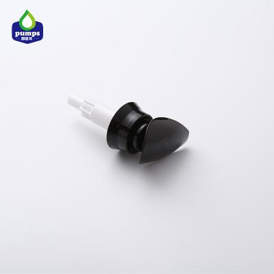 China 24/410 24mm White Gold Plastic Lotion Pumps For Cosmetic Cream for sale