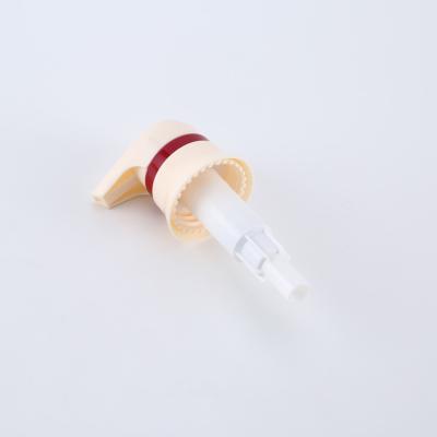 China Ribbed Closure Hand Lotion Bottle Pump 30/410 Color Printing for sale