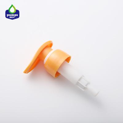 China Direct Selling Cap Nozzle Plastic Green Screw Liquid Lotion Dispenser Soap Pump for sale