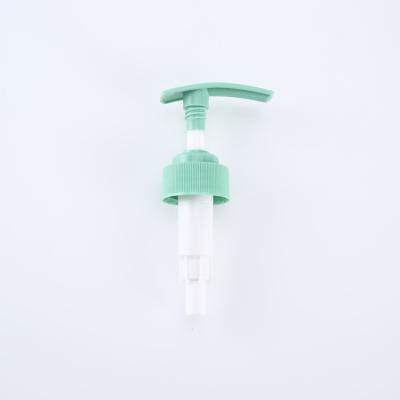 China 28/410 Non-Spill Liquid Soap Dispenser Shampoo Bottle Plastic Left Right Lock Lotion Pump for sale