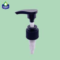 China 28 410 Plastic Liquid Pump Soap Dispenser UV Coating Aluminum Matt Gold Collar Lotion Pump for sale