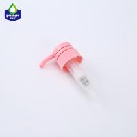 China OEM ODM Lotion Dispenser Pump Plastic PP Ribbed Screw Cover Lotion Transfer Non Spill for sale