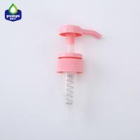 China OEM ODM Lotion Dispenser Pump Plastic PP Ribbed Screw Cover Lotion Transfer Non Spill for sale