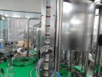 China 3000 BPH Water Glass Bottle Filling Machine With Twist off Cap , Hot Filling Machine for sale